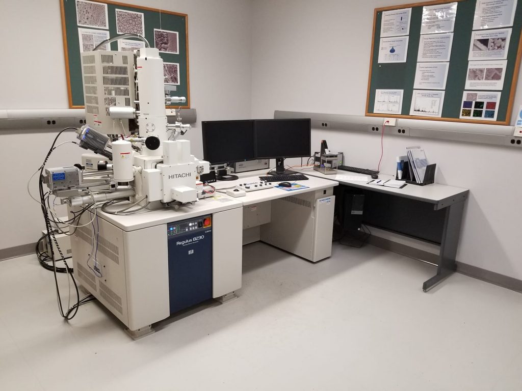 Proud to show off our brand new Ultra-High Resolution Scanning Electron Microscope Regulus8230 ...