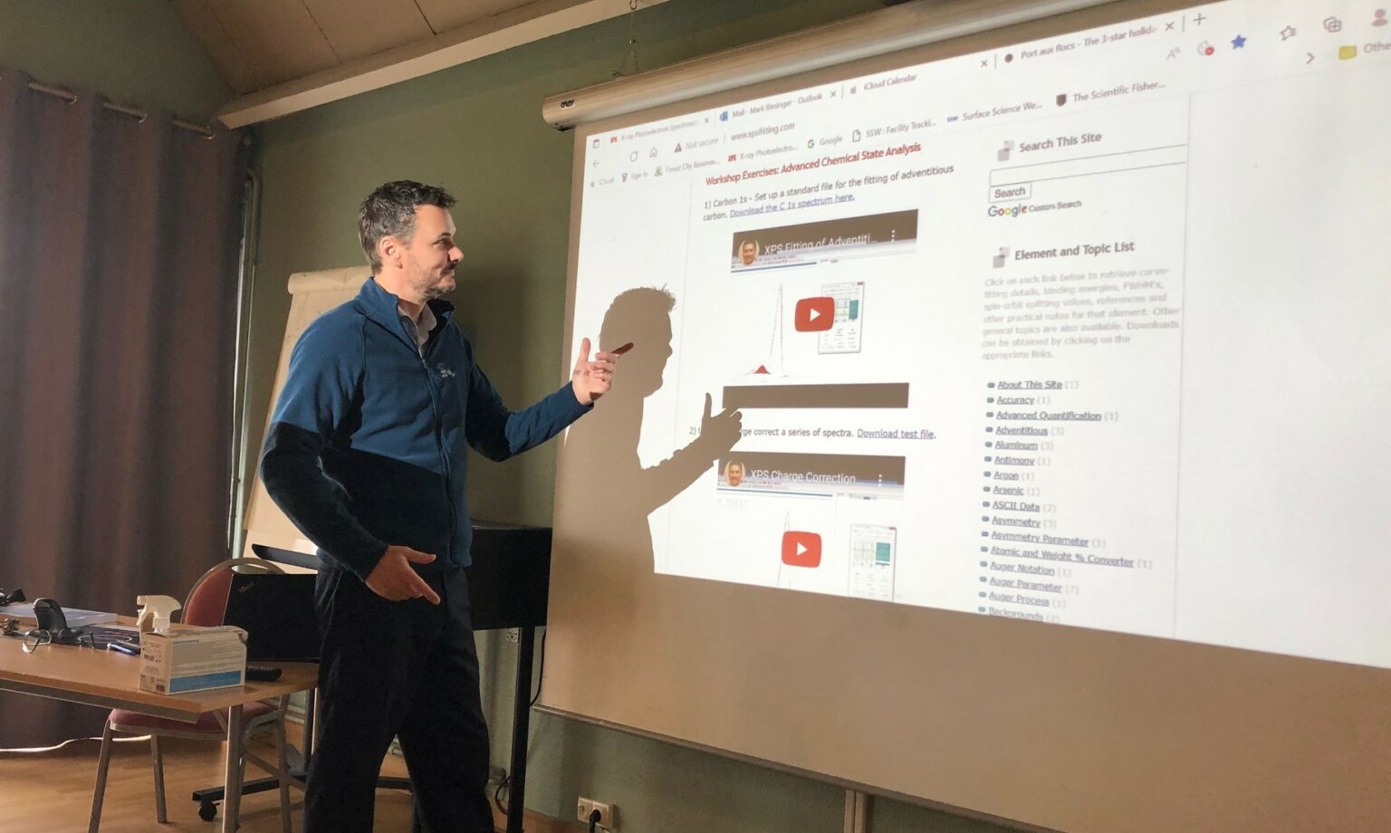 Sharing SSW’s X-Ray Photoelectron Spectroscopy Expertise